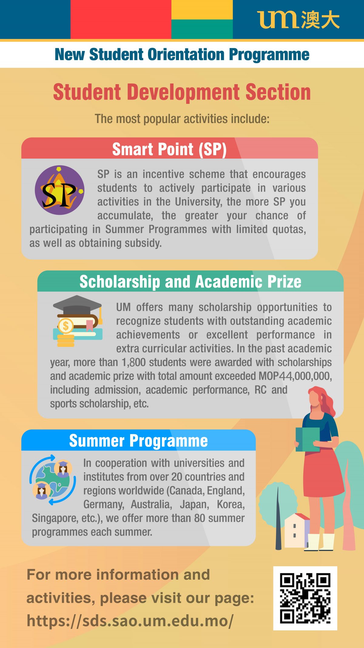 New Student Orientation Programme – Student Development Section
